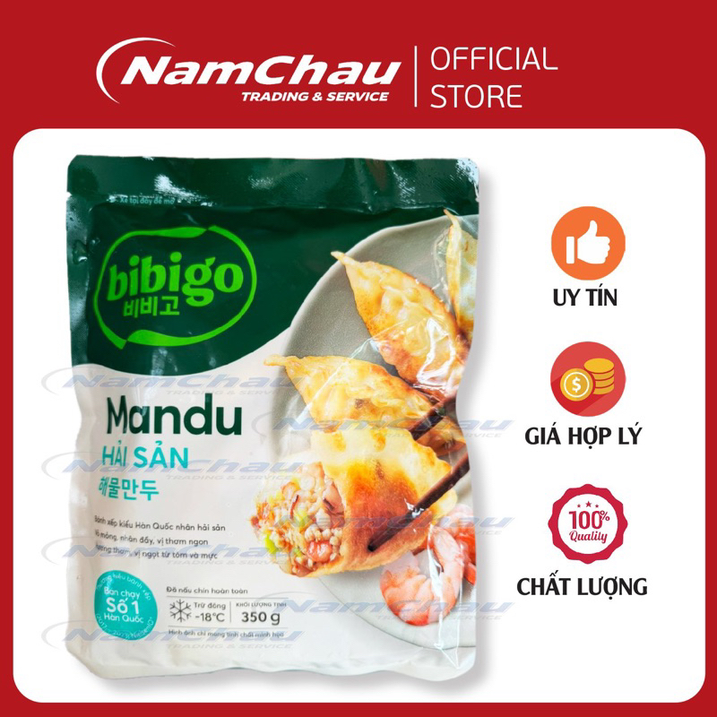 Bánh xếp Mandu CJ Food Bibigo 350g (Hải sản) [Giao hàng hỏa tốc HN] | Shopee Việt Nam