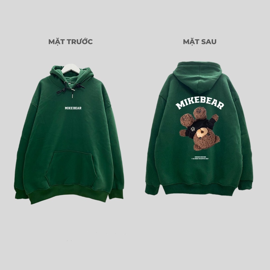 Áo Khoác Hoodie , Áo Hoodie Nam In Hình Mikenko Gấu Ngược Chất Liệu ...