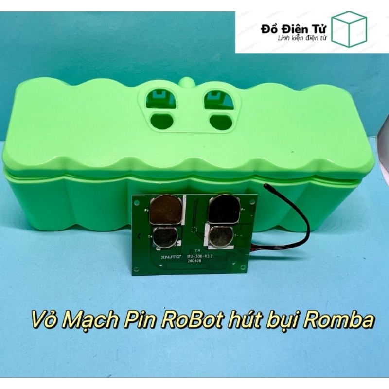 Vỏ mạch pin Robot 14.4V thay thế cho pin iRobot RoomBa 5.6.7.8.9 series ...