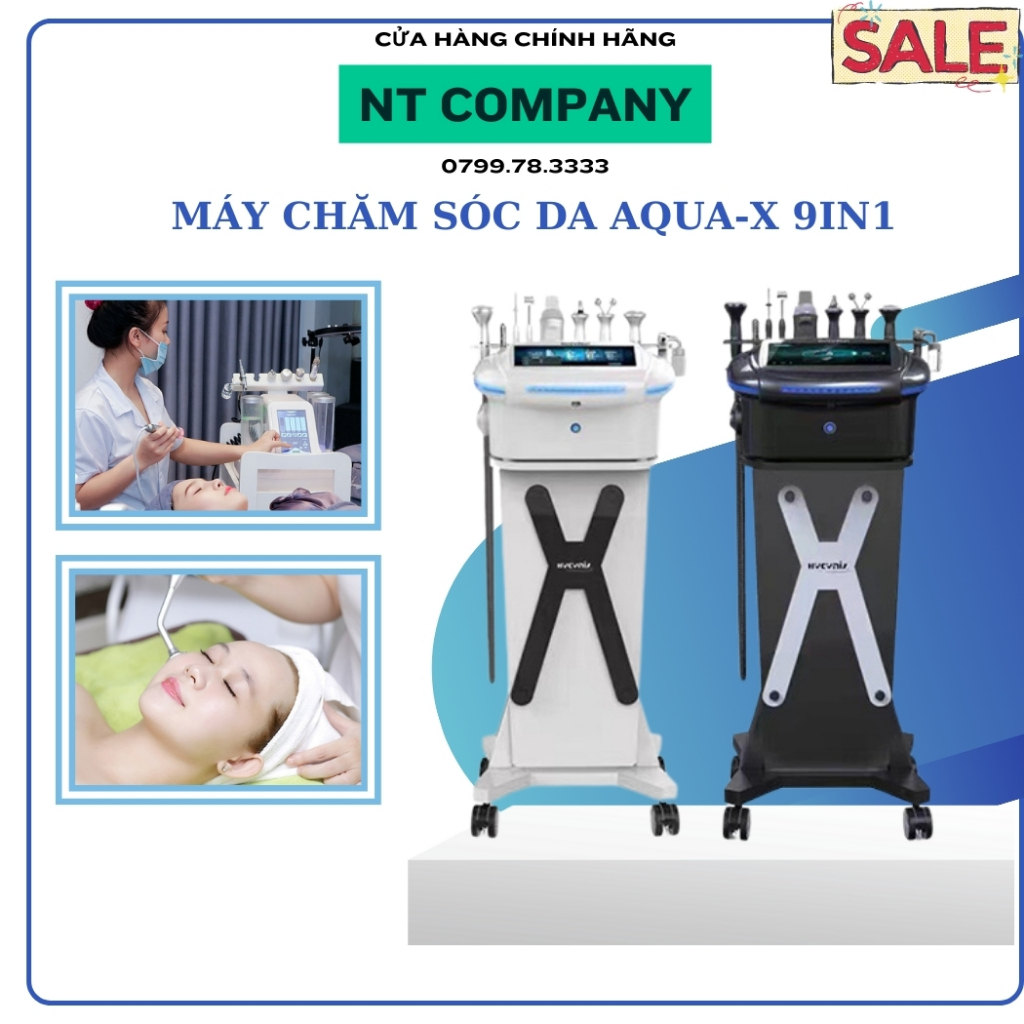 Máy Chăm Sóc Da Đa Năng 9in1 AquaX 9 Chức Năng Loại 1 Bảo Hành 12 Tháng | Shopee Việt Nam