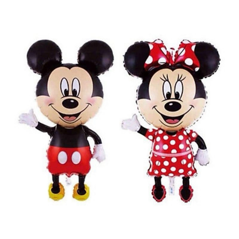 Bong bóng tráng nhôm hình chuột mickey, bong bóng trang trí sinh nhật ...