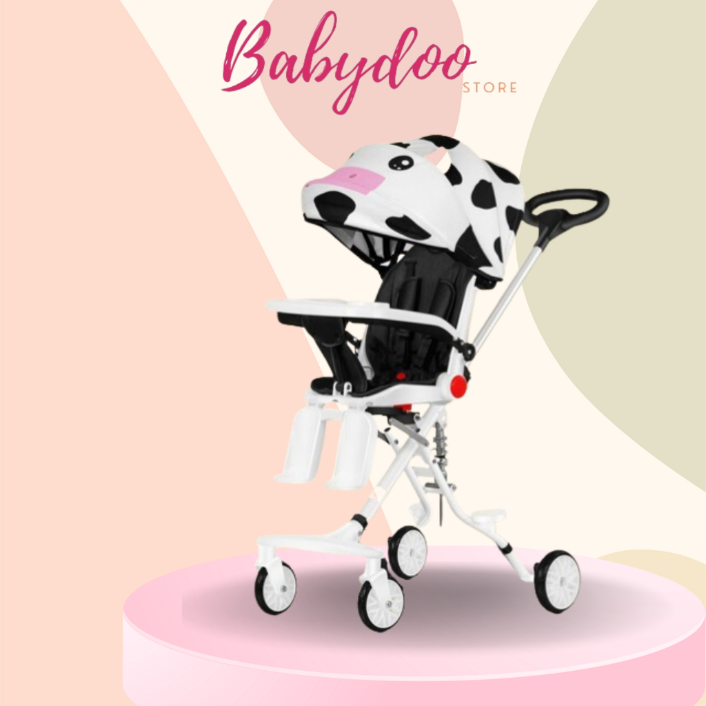 Xe Đẩy Cho Bé Gấp Gọn BABYDOO M9 Bản Nâng Cấp,Xoay 360 Độ,Ngồi Hoặc Nằm ...