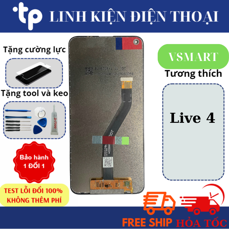 Màn Hình Vsmart Live 4 Zin(Tặng cường lực & keo dán , chọc sim ...