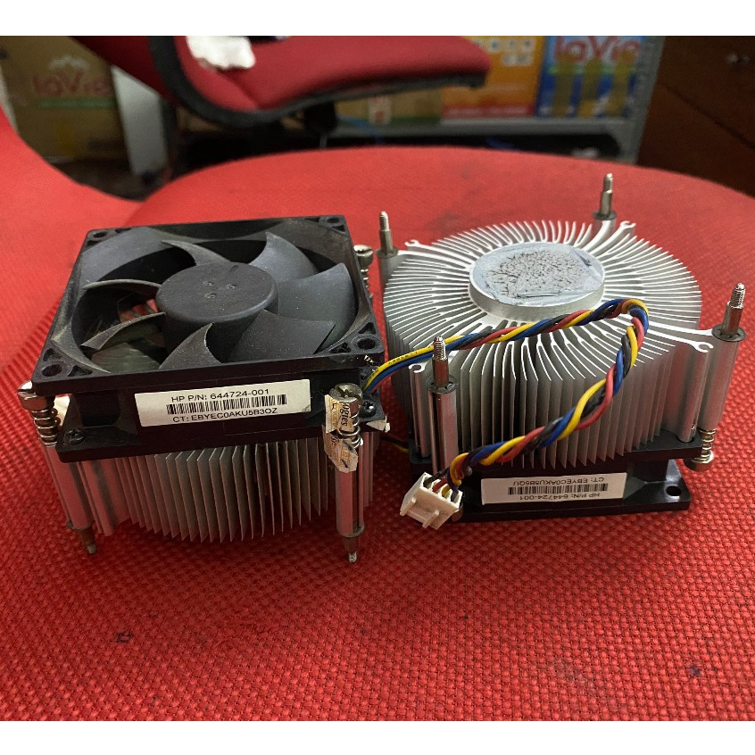 Fan CPU socket 115x tháo máy đồng bộ Dell HP Lenovo không kèm đế bắt ...