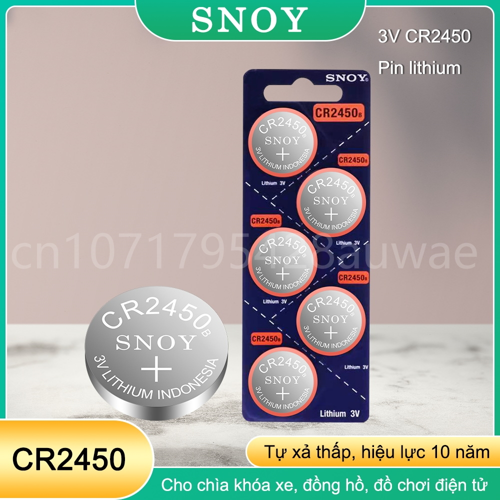 Pin CR2450 Sony 3V Lithium Chính Hãng Dùng để điều khiển, chìa khóa ô ...