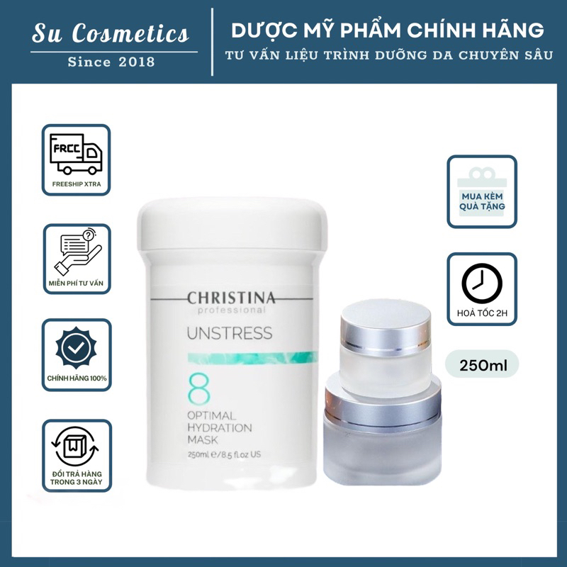Mặt Nạ Cấp Ẩm Phục Hồi Dịu Da Tức Thì UNSTRESS Số 8 250ml | Mask Cấp Nước Cho Da Nhạy Cảm ...