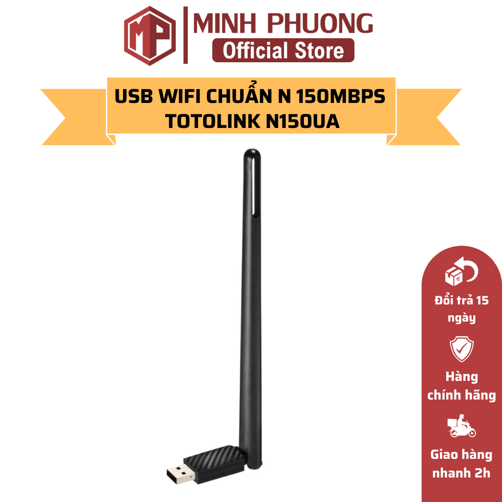 USB Wi-Fi TOTOLINK N150UA Chuẩn N 150Mbps - Hàng Chính Hãng | Shopee ...