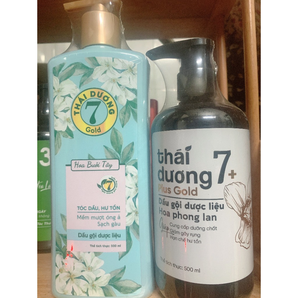 DẦU GỘI THÁI DƯƠNG 7 chai gold 500ml ( TD7/TD7 PLUS ) | Shopee Việt Nam