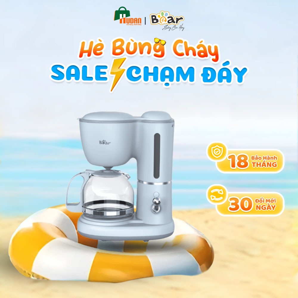 Máy Pha Cà Phê Bear 0.6L SB-CF06A - Máy pha cà phê tự động mini - Máy ...