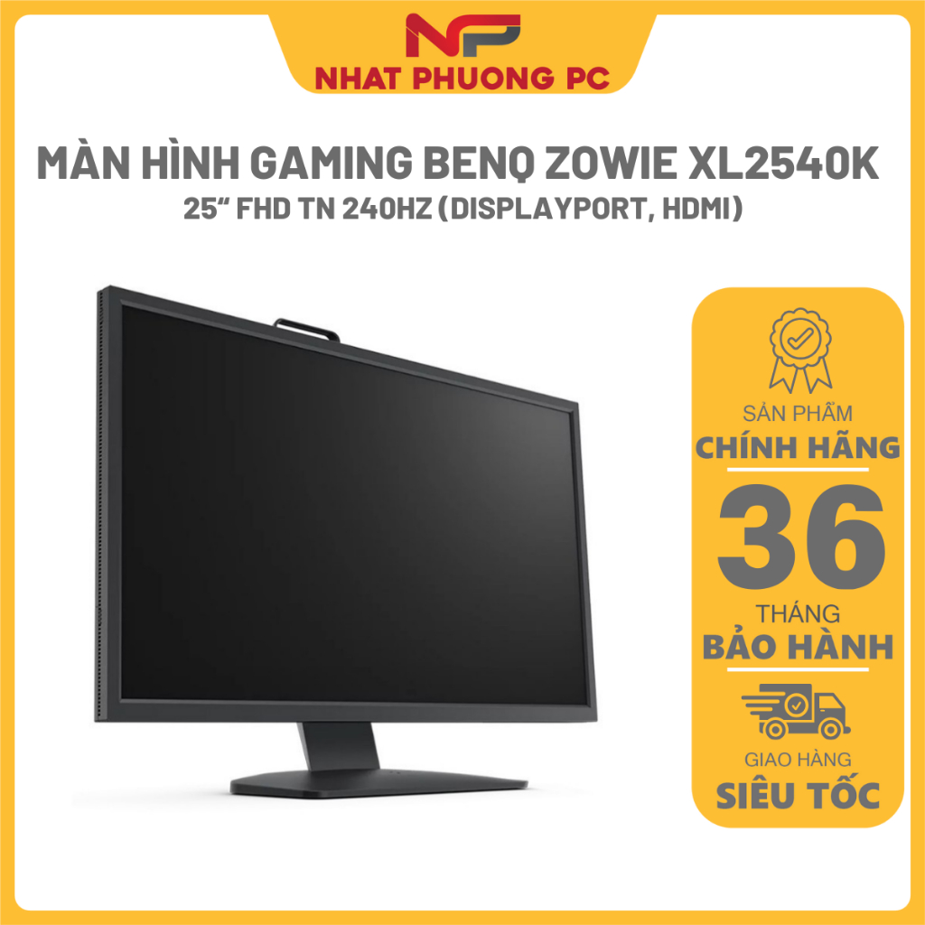 Màn hình Gaming BenQ Zowie XL2540K 25“ FHD TN 240Hz (Displayport, HDMI ...