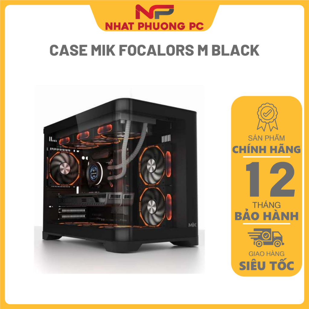 Vỏ Case MIK Focalors M (Black/ White) - Hàng Chính Hãng | Shopee Việt Nam