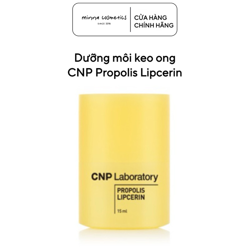 [CNP] Son Dưỡng Môi Keo Ong CNP Laboratory Propolis Lipcerin | Shopee ...