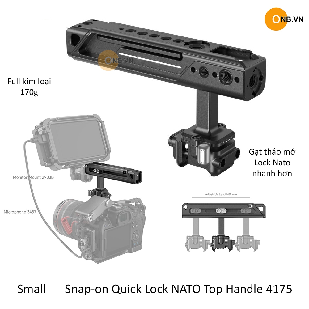 Small -Rig Snap-on Quick Lock NATO Top Handle 4175 | Shopee Việt Nam