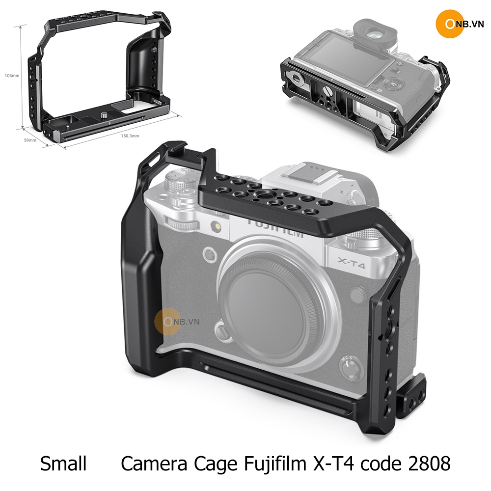 Small-Rig Camera Cage Fujifilm X-T4 XT4 code 2808 | Shopee Việt Nam