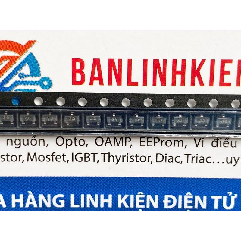 [Combo 20 chiếc] BC857 Kí hiệu 3G Transistor PNP 0.1A/45V SOT23 | Shopee Việt Nam