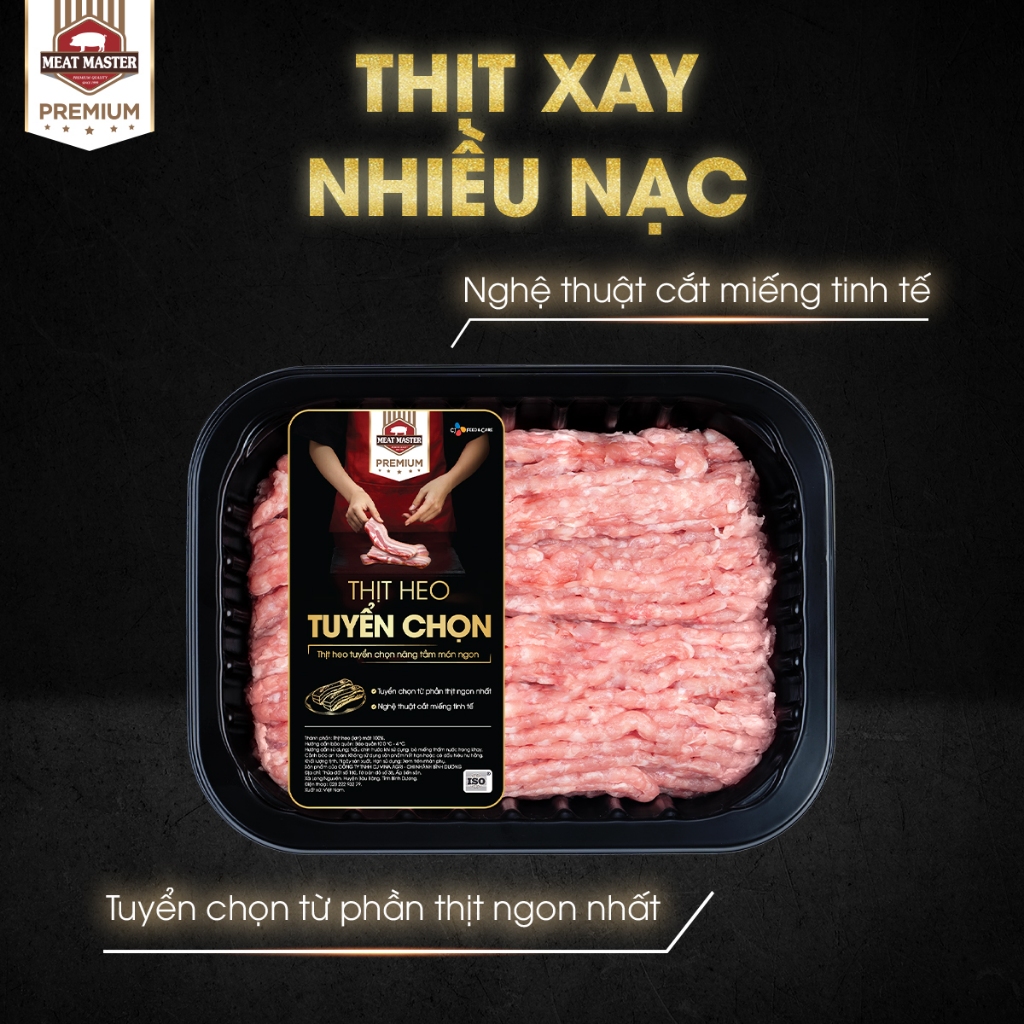 Thịt xay nhiều nạc Meat Master (400g/khay) [thịt heo tươi] | Shopee Việt Nam