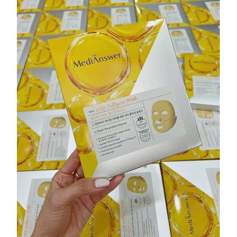 Mặt nạ thạch vàng Medi Answer | Shopee Việt Nam