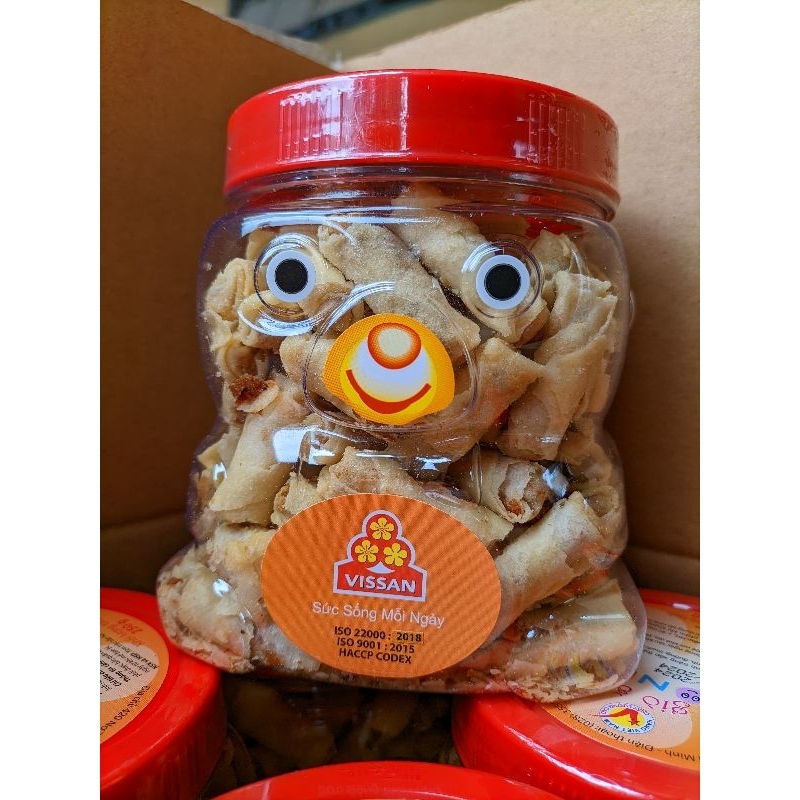 Chả giò ăn liền ngon ngon tôm Vissan 250g HŨ ngon ngon giòn giòn ăn liền hsd 6 tháng | Shopee ...