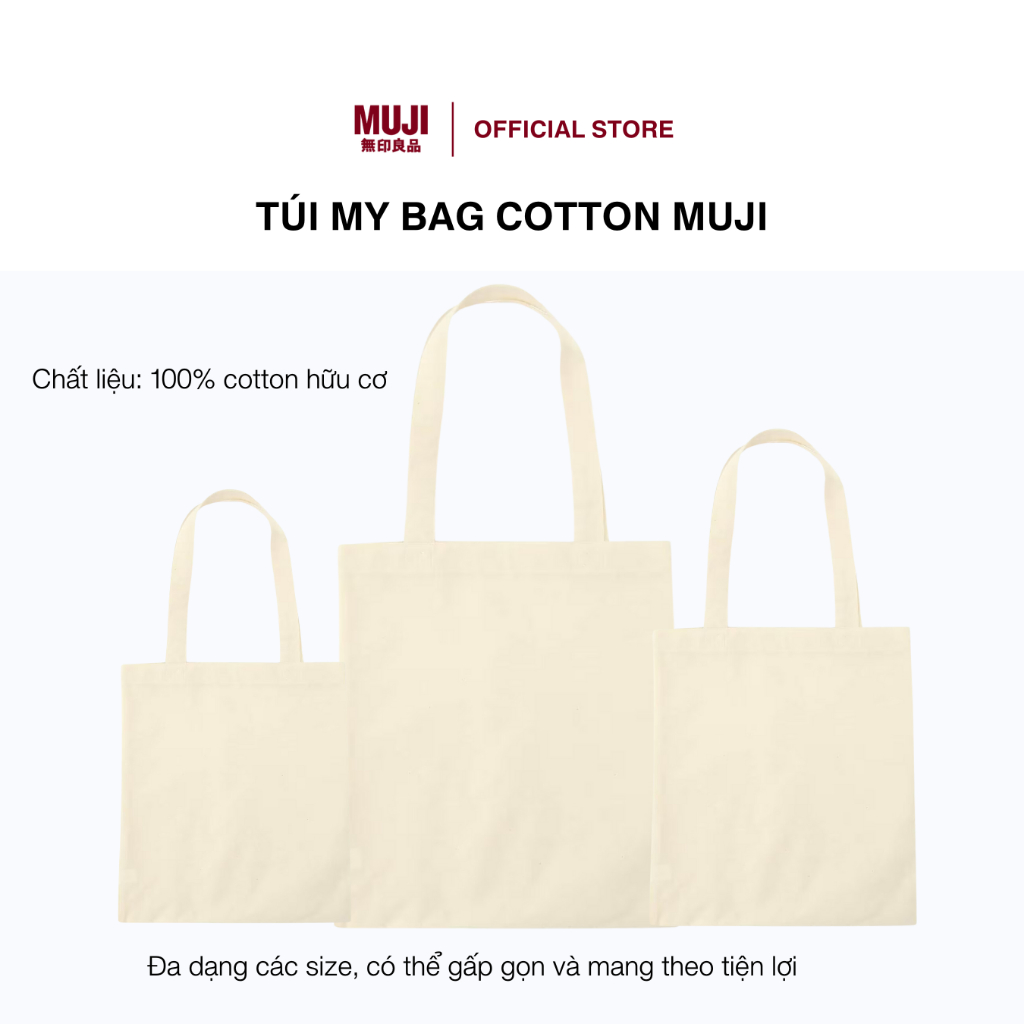 Túi My Bag Cotton MUJI | Shopee Việt Nam