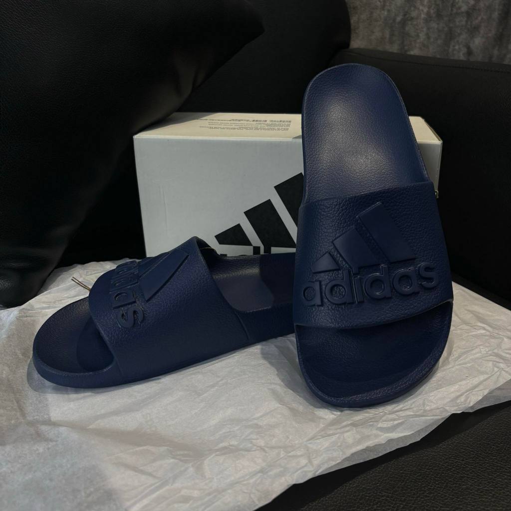Dép Chính Hãng Ad.id.as Adilette Aqua Shop Xám Store | Shopee Việt Nam