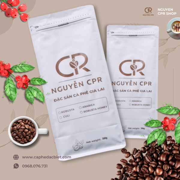 Cà Phê Đặc Sản Nguyên Chất Robusta Honey Blend Culi 500g | Shopee Việt Nam