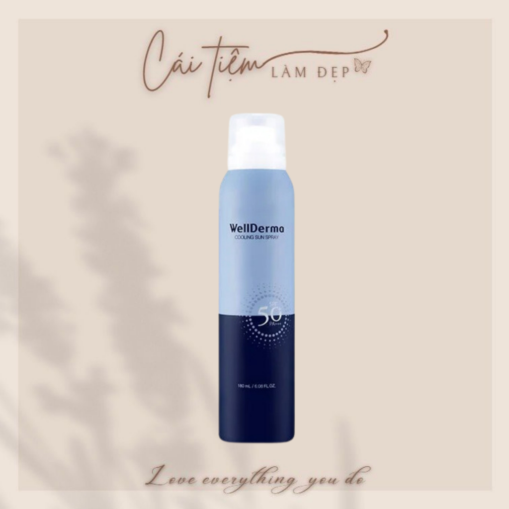 Chống Nắng Dạng Xịt G Plus Sun Spray SPF 50+++ Wellderma Mẫu Mới (180ml ...