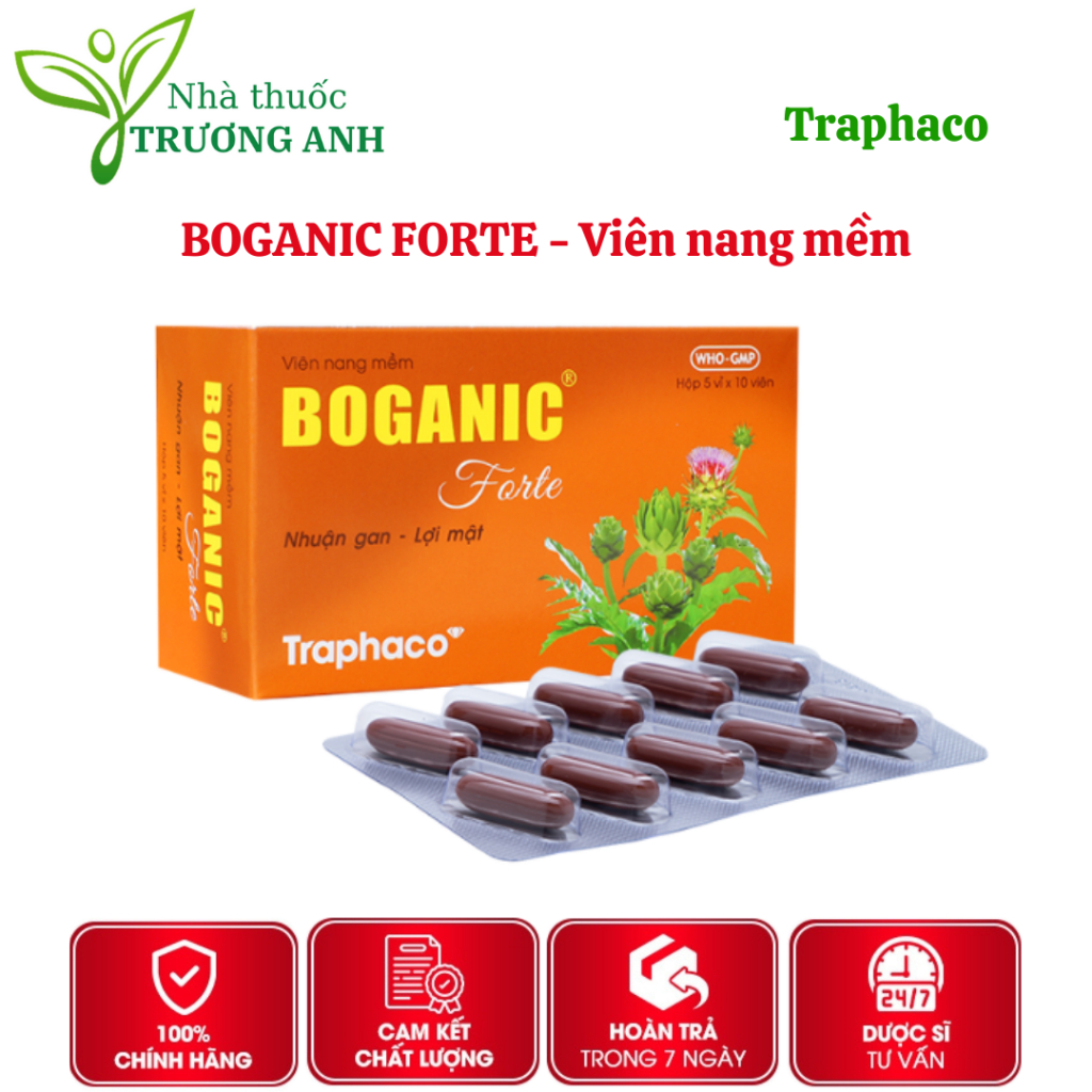 BOGANIC - VIÊN UỐNG BỔ GAN - Viên nang mềm | Shopee Việt Nam