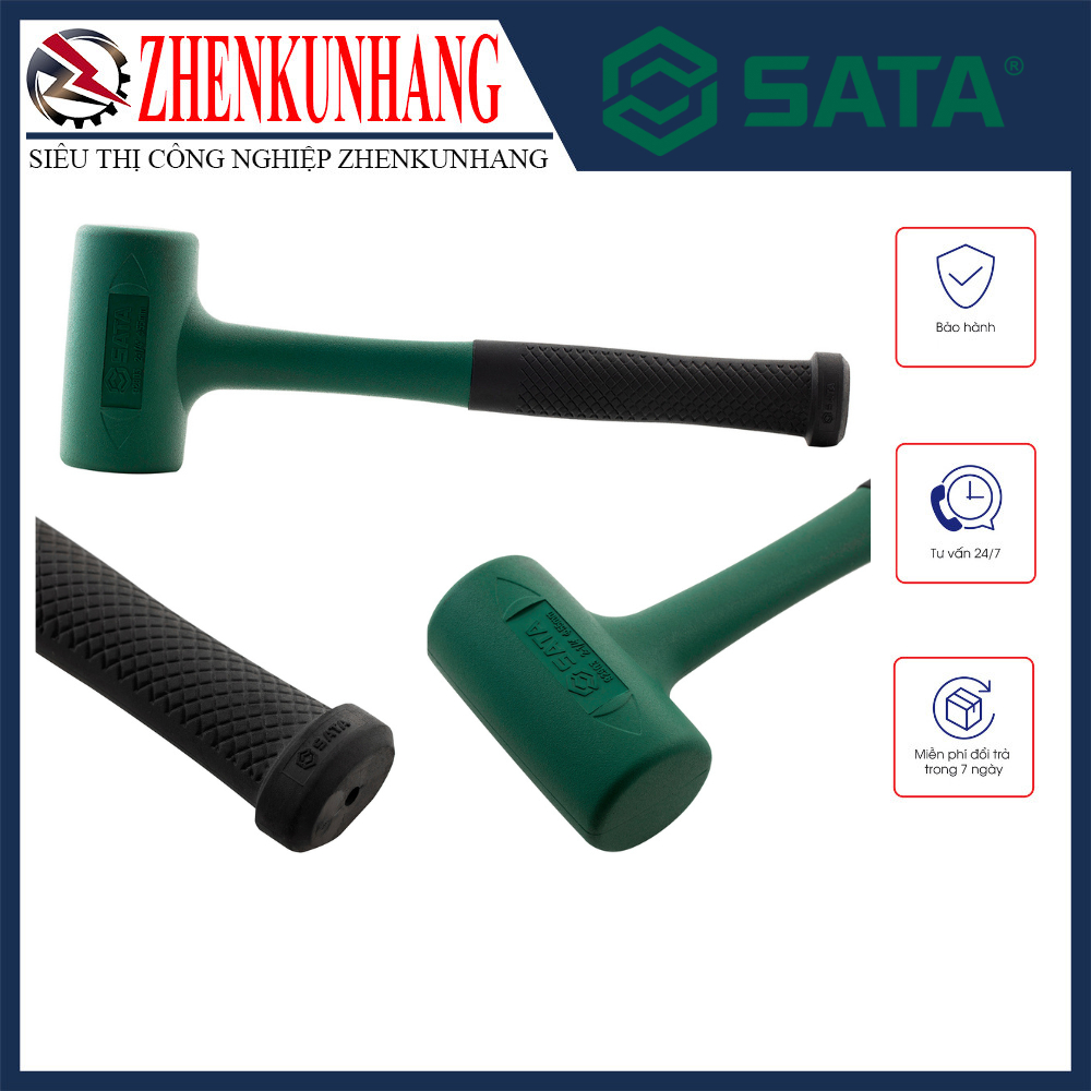 Búa cao su chống rung 55mm, Búa cao su đa năng Hiệu SATA model: 92903 ...