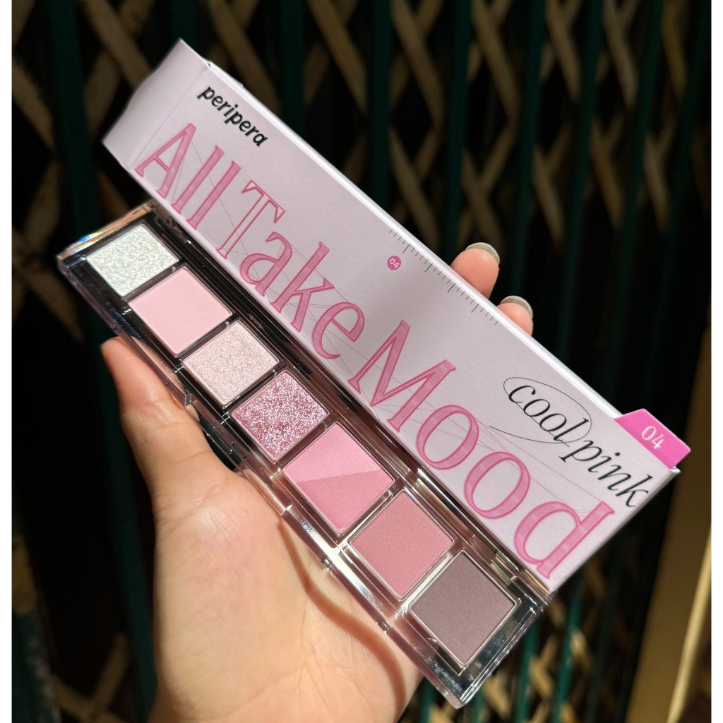 Bảng Phấn Mắt Peripera All Take Mood Like Palette 5.5g Màu 04 IF PINK ...