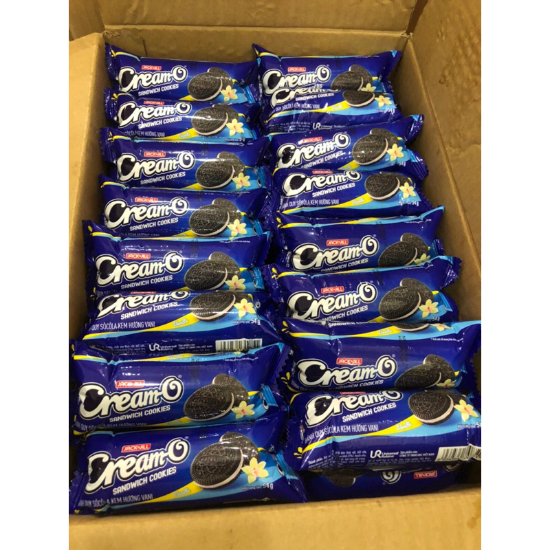 Thùng 48 Gói Bánh Quy Cream-O Kem Sữa Gói 54G | Shopee Việt Nam