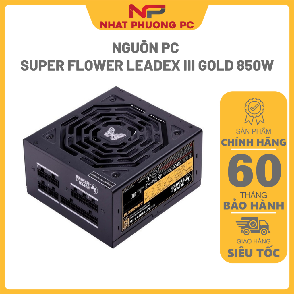 Nguồn máy tính Super Flower Leadex III Gold 850W ( SF-850F14HG ...