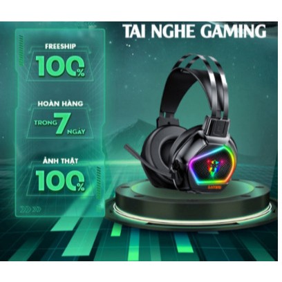 Tai Nghe Gaming G608 Led RGB chính hãng (USB 7.1), Full Box, Bảo Hành 1 Năm | Shopee Việt Nam