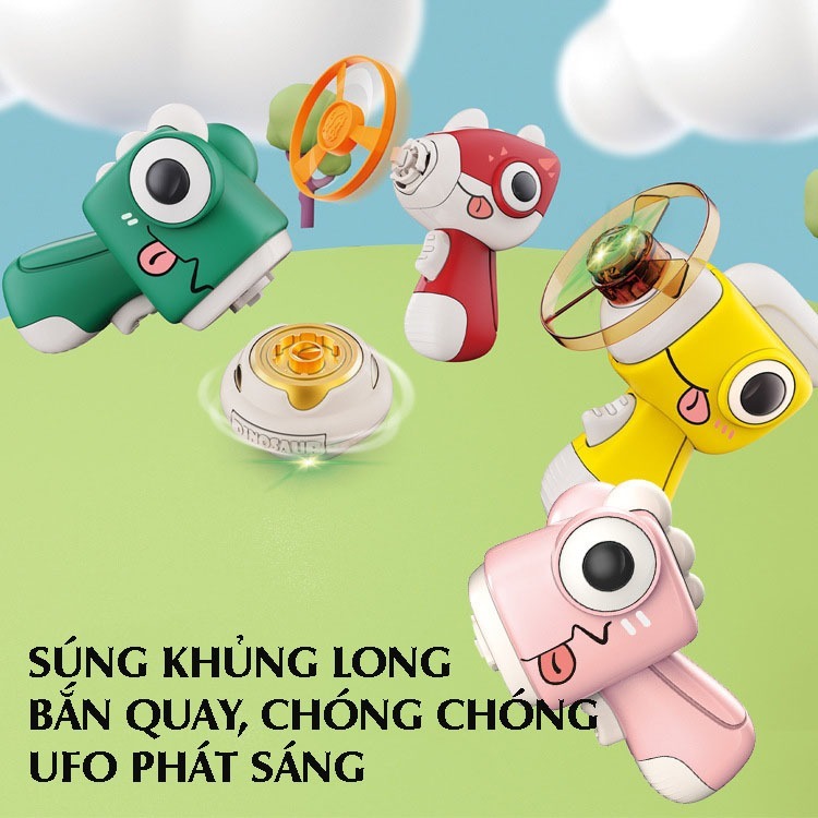Đồ chơi bắn chong chóng quay, bắn đĩa bay, con quay phát sáng, đồ chơi ...