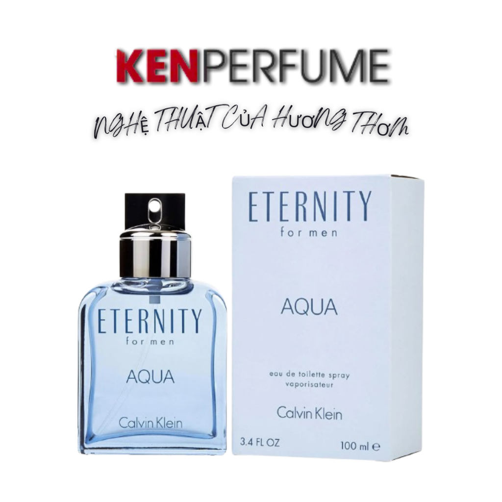 [Fullsize 100ML] - Nước Hoa Nam CK Eternity Aqua For Men EDT | Ken ...