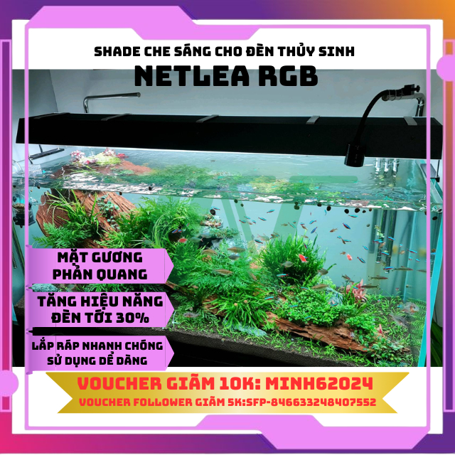 Shade JetA Chắn Sáng Cho Đèn Netlea RGB 120cm, Tấm Che Sáng Đèn Netlea ...