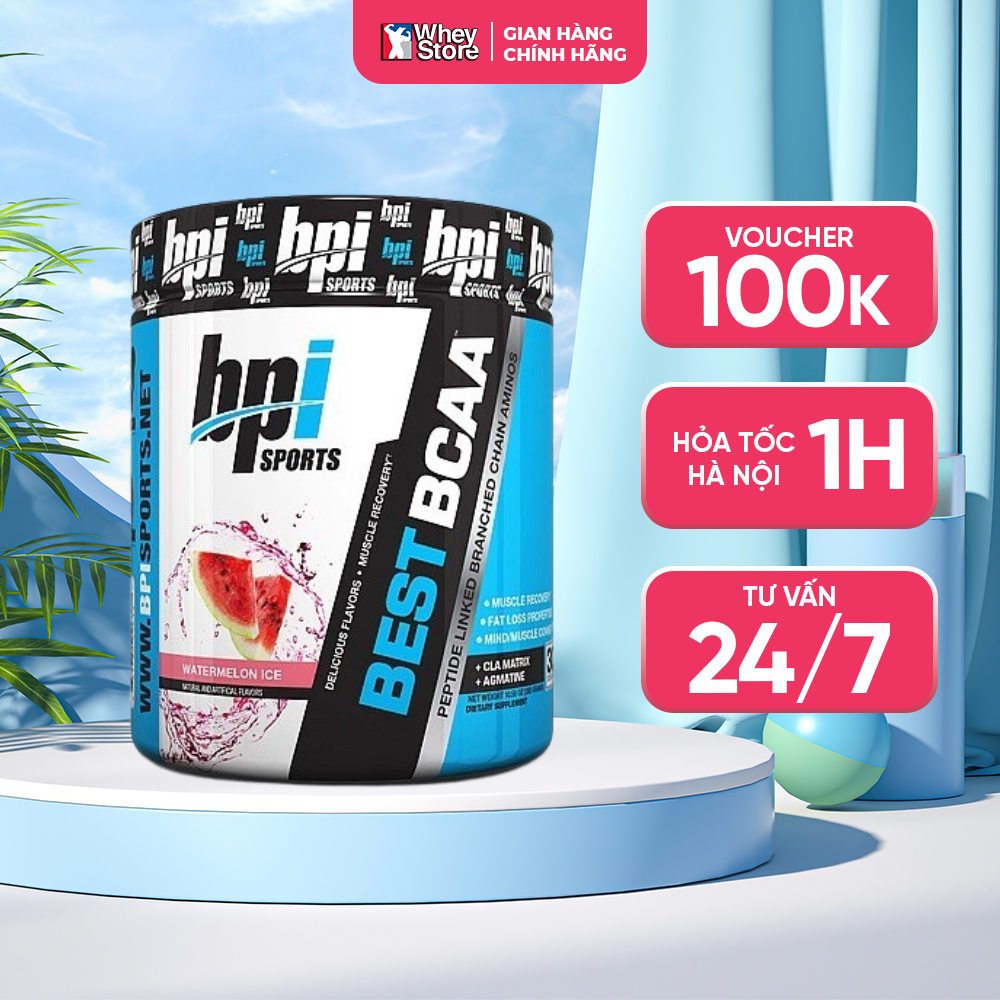 Bột Hỗ Trợ Phát Triển Cơ Bắp BPI Best BCAA 30 Servings Chính Hãng ...
