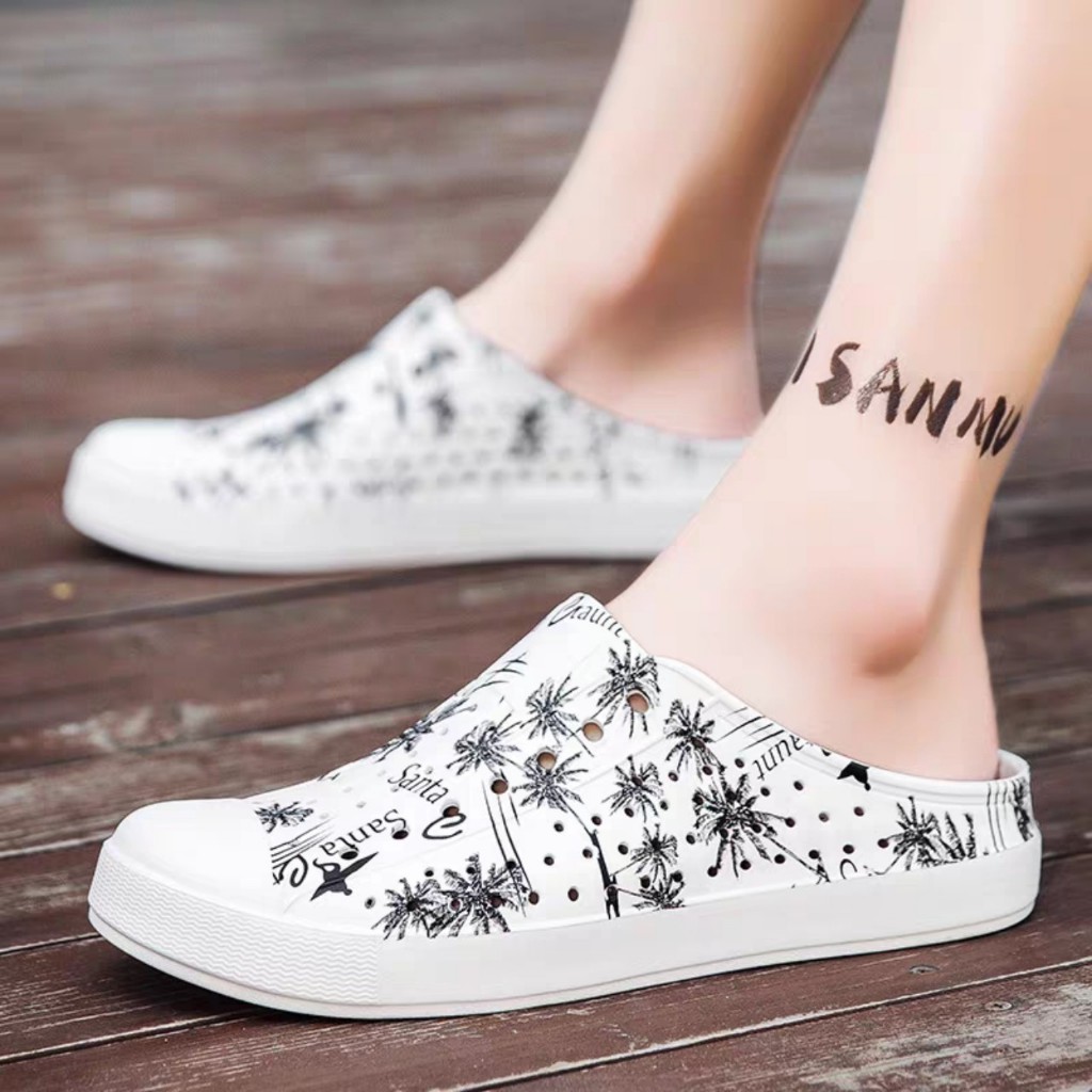 Giày nhựa native nam nữ mẫu mới , giày sục nữ , giày đi mưa nam nữ ...