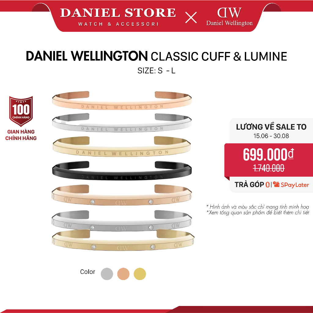 [Chính Hãng] Vòng Tay Daniel Wellington Classic Cuff V1 - Lumine DW ...
