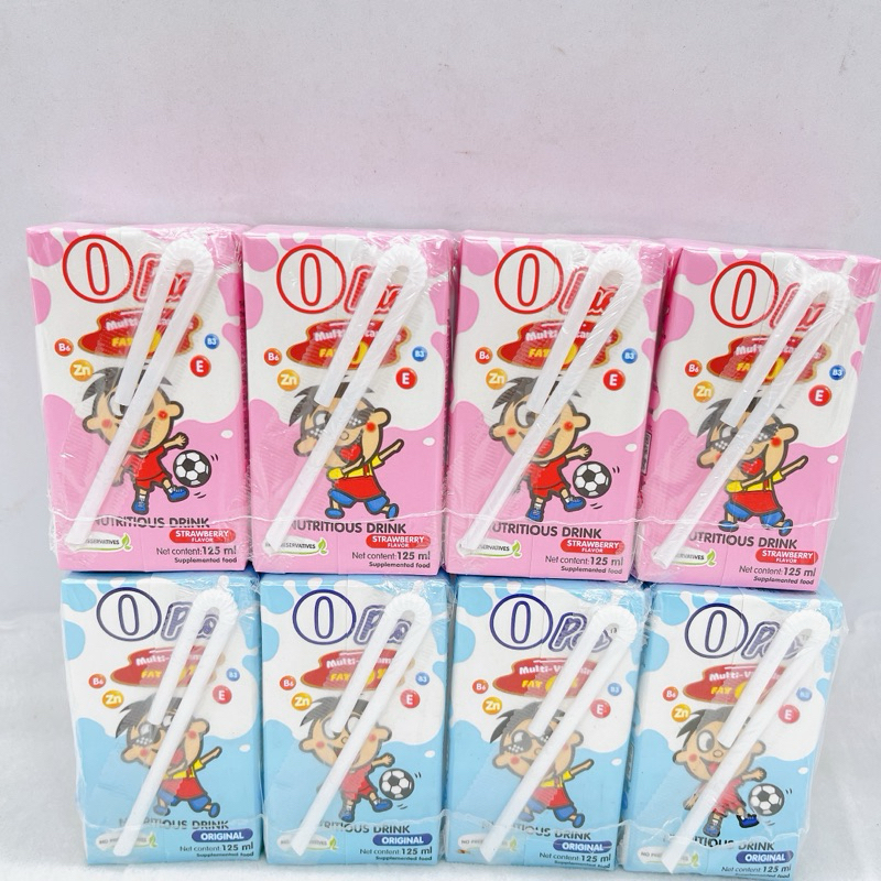Lốc sữa Opao want want (1 LỐC 4 HỘP) 125ml bổ sung dinh dưỡng lợi khuẩn ...