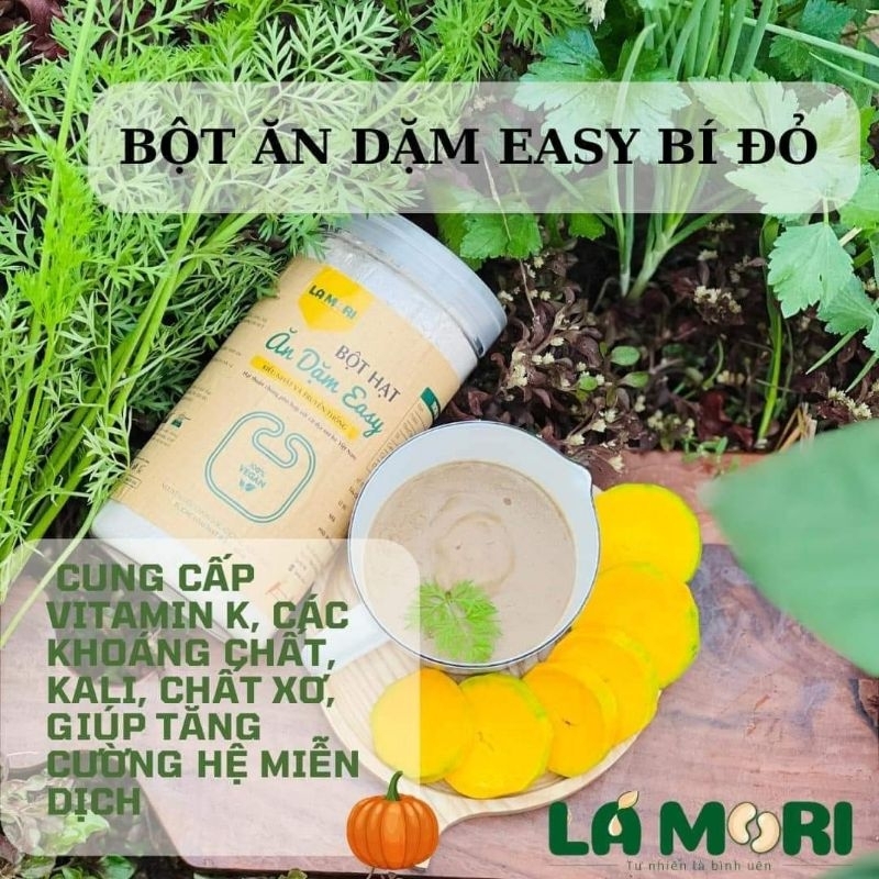 HỘP 400G BỘT ĂN DẶM EASY MIN-Lá Mori | Shopee Việt Nam