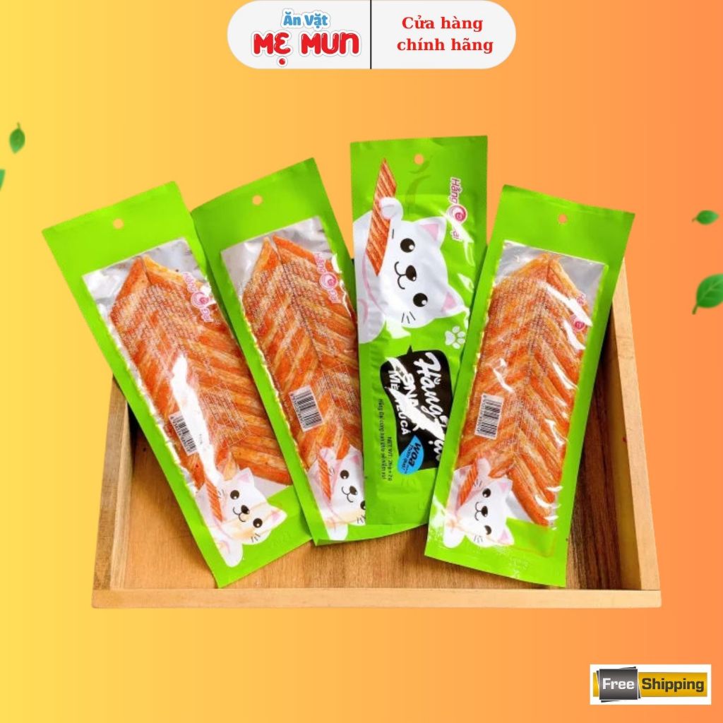 Combo 10 Gói Snack Mèo Yêu Cá Hằng Đại, Snack Cay Tuổi Thơ, Đồ Ăn Vặt ...