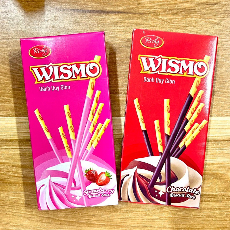 Bánh Quy Giòn/ Bánh Chấm Wismo Ly Kem Dâu Socola Ly | Shopee Việt Nam