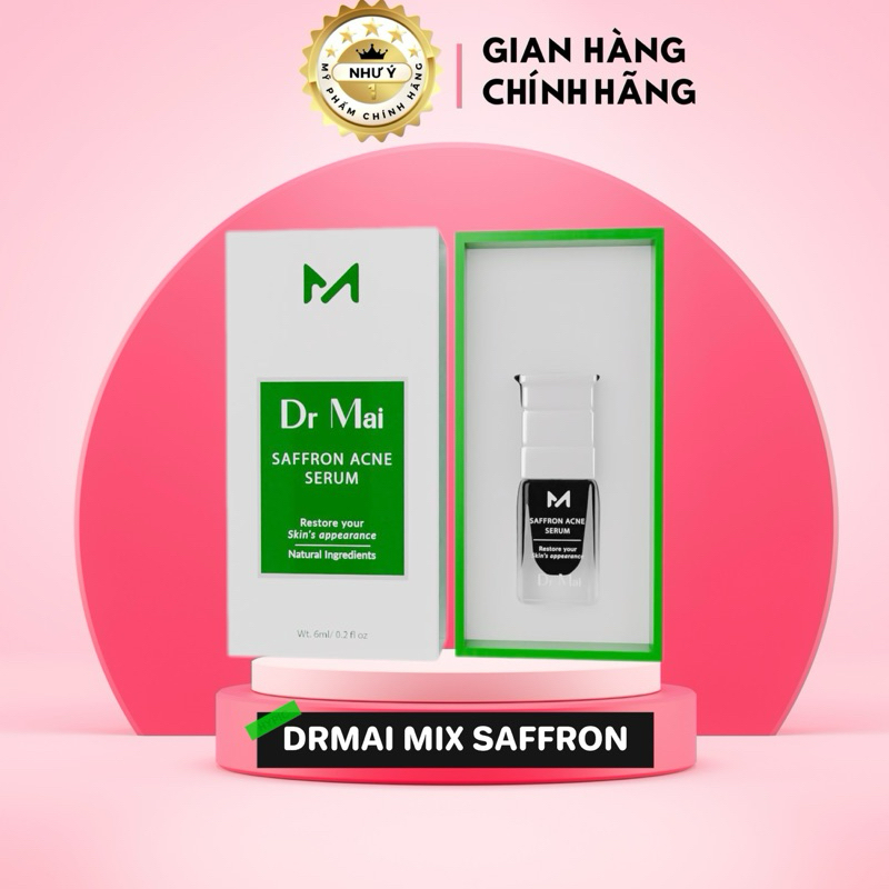 ( DRMAI ) SERUM MỤN DRMAI MIX SAFFRON - 6ML | Shopee Việt Nam