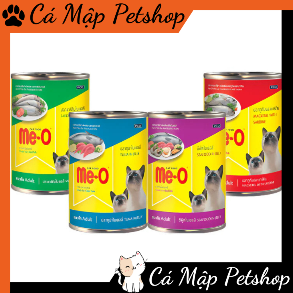 Pate cho mèo Me-o, Pate Me-o cho mèo lớn lon 400g | Shopee Việt Nam