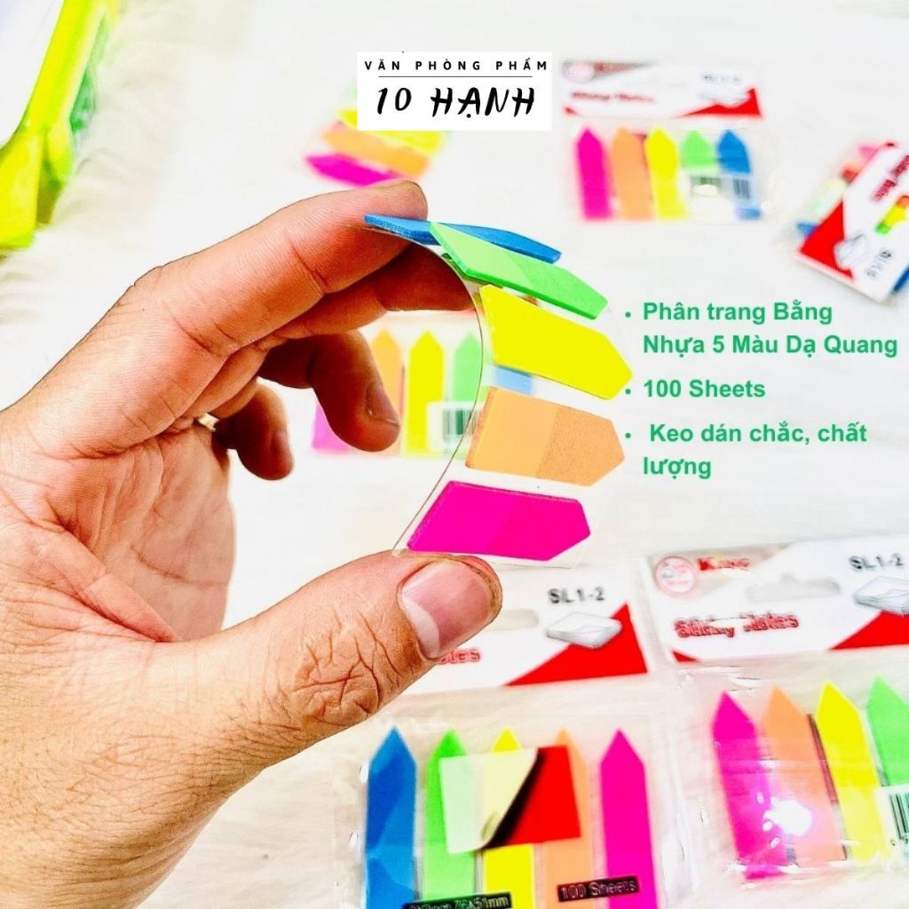 COMBO 2 Miếng Phân Trang / Note Phân Trang / Note Mũi Tên / Note Đánh ...