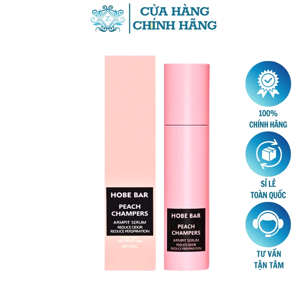Lăng Khử Mùi Hobe Bar Chính Hãng 20ml Hương Sâm Panh Đào Lăn Nách Nữ ...