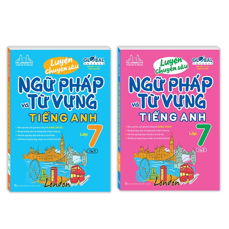 Sách - Combo 2c GLOBAL SUCCESS - Luyện chuyên sâu ngữ pháp và từ vựng ...