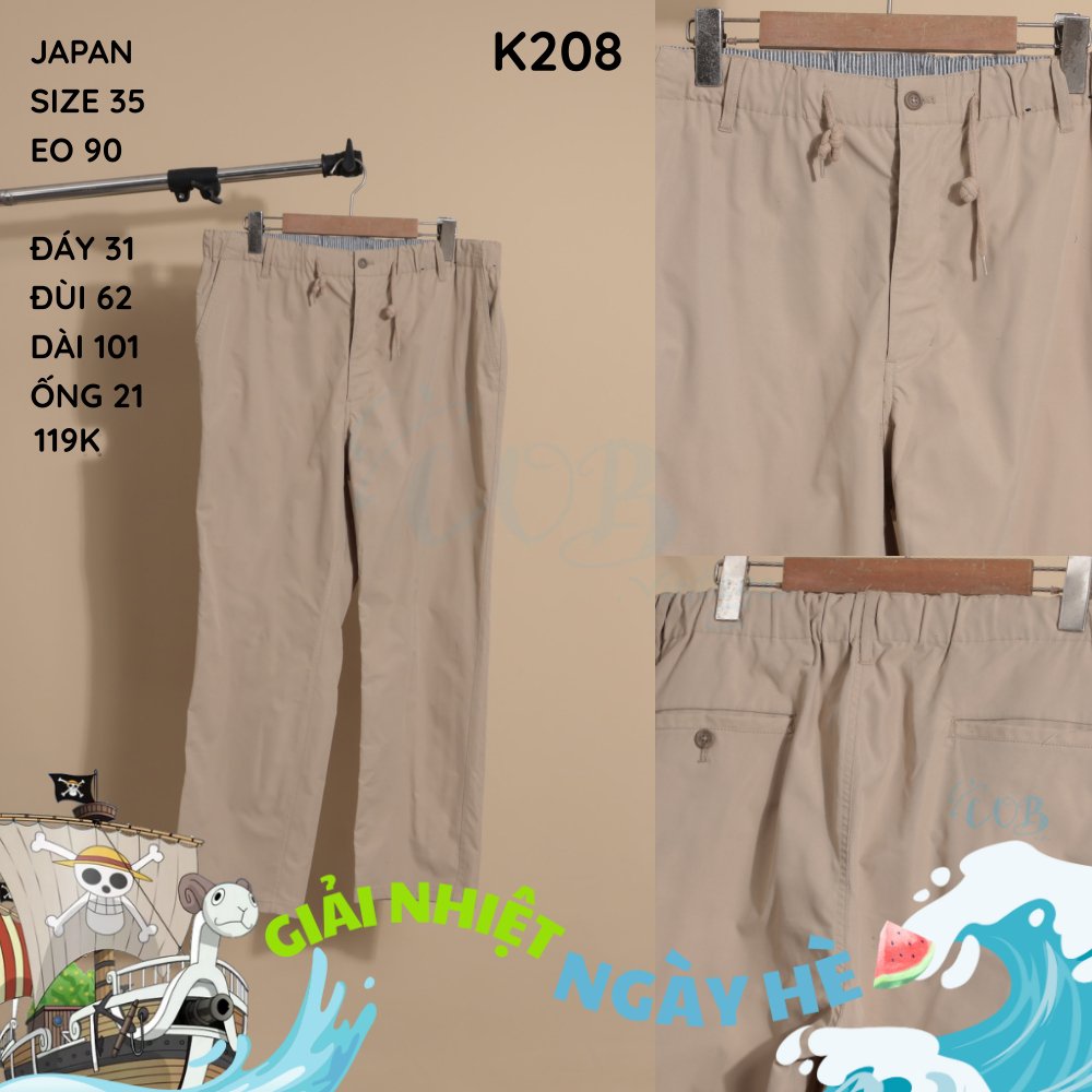 [SIZE trên 34] Quần kaki, quần vải 2hand basic hiệu xịn xò - secondhand (2hand) COB.vintage ...
