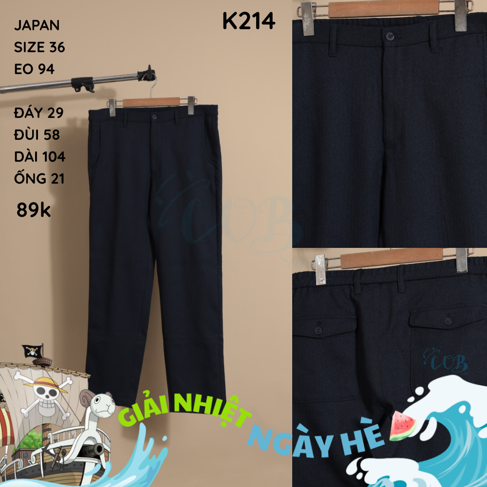 [SIZE trên 34] Quần kaki, quần vải 2hand basic hiệu xịn xò - secondhand (2hand) COB.vintage ...