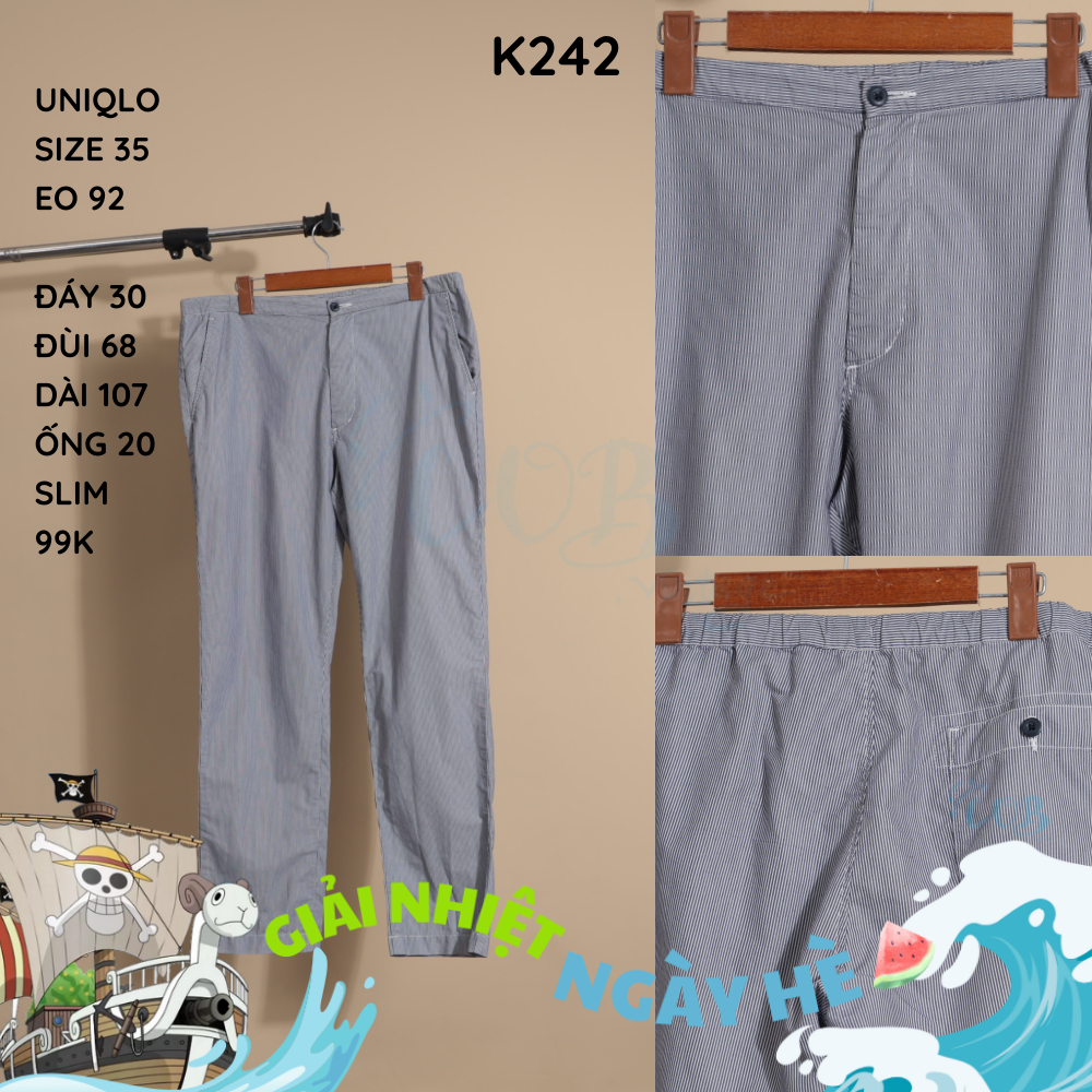 [SIZE trên 34] Quần kaki, quần vải 2hand basic hiệu xịn xò - secondhand (2hand) COB.vintage ...